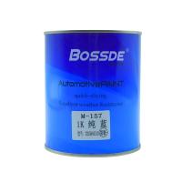 China Bossde Automotive Base Coat Confident Powerful Blue Color 1L High Saturation Refinish System for sale