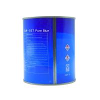 China Bossde Automotive Base Coat Confident Powerful Blue Color 1L High Saturation Refinish System for sale