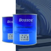 China Bossde Automotive Base Coat Efficient Strong Blue Toner 1L Professional Car Paint Mixing for sale