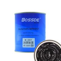 China Bossde 2K International Black Advanced Gloss Coating 1L Efficient Auto Body Refinish Paint for sale
