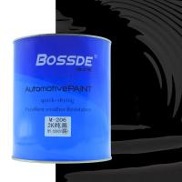 China Bossde 2K Pure Black Reliable Gloss Finish 4L Professional Automotive Refinish Coating for sale
