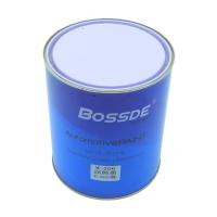China Bossde 2K Pure Black Durable High Gloss Coating 4L Powerful Automotive Refinish Paint for sale