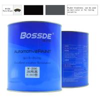 China Bossde 2K Pure Black Efficient Repair Coating 4L Fast Dry Automotive Topcoat Paint for sale