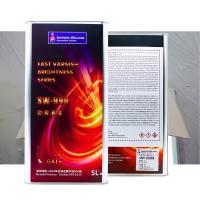 China HS High Gloss Clear Coat Mirror Finish 2K Acrylic 5L For Car Paint Repair for sale