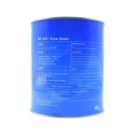 China Bossde Auto Paint Fast Drying Strong Finish 4L 2K Green Car Refinish Coating for sale