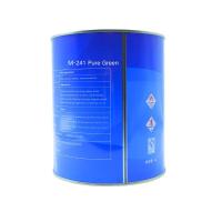 China Bossde Car Paint Reliable High Gloss Coating 4L 2K Pure Green Spray For Auto Repair for sale