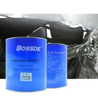 China Bossde Automotive Green Paint Durable Strong Coating 4L Efficient Spray Solution For Auto Body Repair for sale