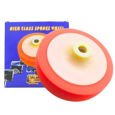 China Car Polishing Sponge Powerful Efficient 150mm High Rebound Foam Auto Paint Refinishing Tool for sale