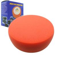 China Foam Polishing Pad Durable Advanced Cutting 150mm Orange Sponge Auto Detailing Surface Care for sale