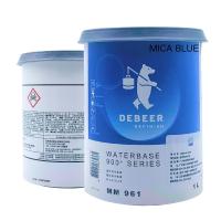 China Automotive Waterborne Basecoat Advanced Pearl Blue Formula 1L For OEM Refinishing for sale