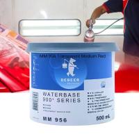 China Sherwin-Williams Waterborne Basecoat Paint Advanced Strong 500ml Transparent Red For Auto Body Repair for sale