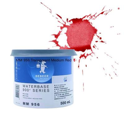 China Sherwin-Williams Automotive Waterborne Toner Reliable High Coverage 500ml Transparent Medium Red Paint. for sale
