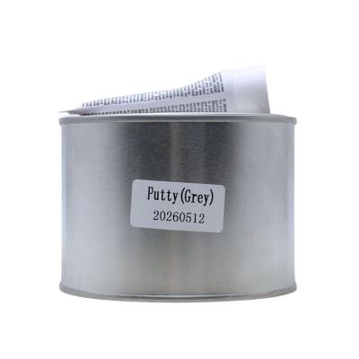 China Automotive Body Filler Powerful Fast Cure 1.7kg Grey Putty For Metal Surface Repair for sale