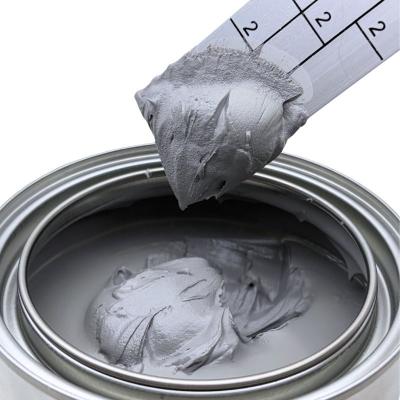 China Body Filler Reliable Custom Formula 1.7kg Fast Drying Grey Putty for Alloy Repair for sale
