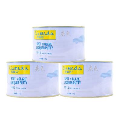 China Cinmeda 1K Spot Putty Powerful Smooth Filling 1kg Quick Dry Automotive Scratch Repair Use for sale