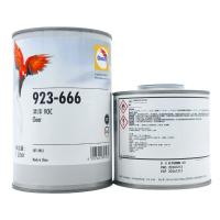China Achieve The Ultimate Mirror Finish Glasurit 923-666 Premium 2K HS Clearcoat for sale