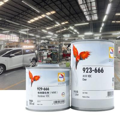 China Achieve The Ultimate Mirror Finish Glasurit 923-666 Premium 2K HS Clearcoat for sale