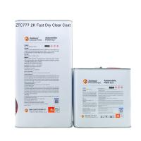 China ZTC777 Hyper Fast Dry Clear Coat No Thinner Needed 30 Min Polish 2K Auto Clear Coat For Spot Repair Body Shop Use for sale