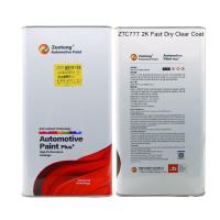 China ZTC777 2K Fast Dry Clear Coat No Thinner Hyper Cure Auto Refinish Clear Coat With Hardener For Spot Repair Car Paint for sale