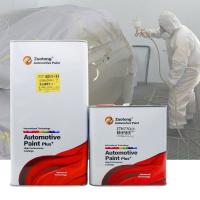 China ZTC777 2K Fast Dry Clear Coat No Thinner Hyper Cure Auto Refinish Clear Coat With Hardener For Spot Repair Car Paint for sale