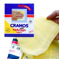 China CRAMOS 1027 Cotton Gauze Tack Cloth 30x40cm Resin Coated Dust Removal Wipe For Auto Painting for sale