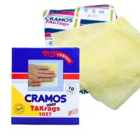 China CRAMOS 1027 Cotton Gauze Tack Cloth 30x40cm Resin Coated Dust Removal Wipe For Auto Painting for sale