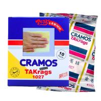 China CRAMOS 1027 Cotton Gauze Tack Cloth 30x40cm Resin Coated Dust Removal Wipe For Auto Painting for sale