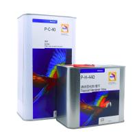 China Glasurit P-C-40 2K Scratch Resistant Clearcoa High Gloss Automotive Clear Coat with P-H-440 Slow Hardener 5L for sale