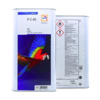 China Glasurit P-C-40 2K Scratch Resistant Clearcoa High Gloss Automotive Clear Coat with P-H-440 Slow Hardener 5L for sale