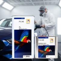 China P-C-40 2:1 Acrylic Scratch Resistant Automotive Clearcoat High Gloss Car Refinish Clear Coat P-H-440 for sale