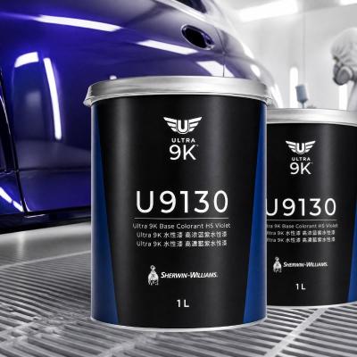 China Sherwin-Williams Ultra 9K U9130 HS Violet Waterborne Automotive Basecoat Colorant for Blue-Violet Correction for sale