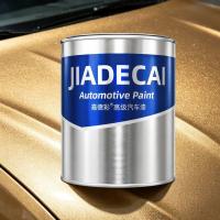 China Gate Alloy Sparkle Gold 2K Automotive Metallic Topcoat Paint For Car Motorcycle Wheel Metal Surface 1L for sale