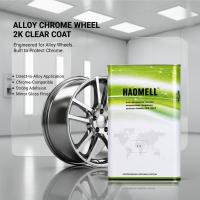 China Gate High-Hardness 2K Acrylic Clearcoat Scratch-Resistant Mirror Finish for Alloy Rims Chrome Metal 5L for sale