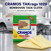 China CRAMOS TAKrags 1020 Nonwoven Tack Cloth 35x35cm Pre-Paint Dust Removal for Automotive Refinish Wheel Coating Spray for sale