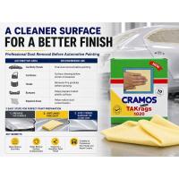 China CRAMOS TAKrags 1020 Nonwoven Tack Cloth 35x35cm Pre-Paint Dust Removal for Automotive Refinish Wheel Coating Spray for sale