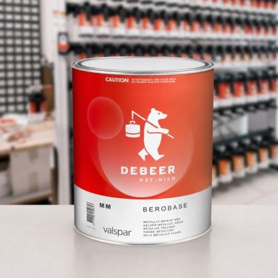 China DeBeer BeroBase 500 MM500 OEM Color Mixing Basecoat Solvent Automotive Refinish Paint System for sale