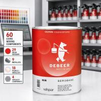 China DeBeer BeroBase 500 MM500 OEM Color Mixing Basecoat Solvent Automotive Refinish Paint System for sale