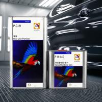 China 2K High Solids Automotive Clear Coat Glasurit 923-666 VOC Ready System With 929-666 Hardener for sale