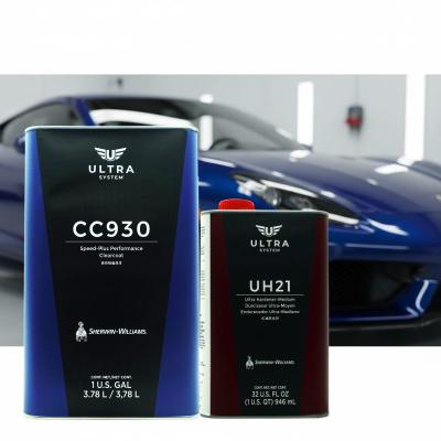China Sherwin-Williams Ultra System CC930 High Gloss Automotive Clear Coat with UH21 Ultra Hardener for sale