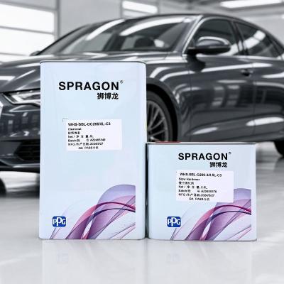 China PPG SPRAGON DC266 2K Fast-Leveling Acrylic Polyurethane Clearcoat G266 Hardener for Car Panel Repair for sale