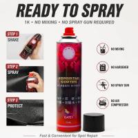 China Fast Local Underbody Repair with GATE 1K Aerosol Stone Chip Coating for sale
