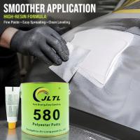 China Superior 4kg Pro CHPO 580 Car Body Filler Putty Clean Sanding 100:2 Ratio for sale