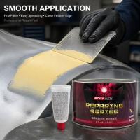 China Fast Curing BPO Polyester Body Filler For Automotive Panel And Aluminum Alloy Surface Repair Easy Sanding 1.7kg 3.7kg for sale