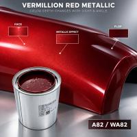 China BMW X6 A82 Vermilion Red Metallic Pre-Mixed Automotive Refinish Paint for Body Shop Panel Repair 1L for sale