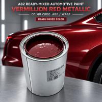 China BMW X6 A82 Vermilion Red Metallic Pre-Mixed Automotive Refinish Paint for Body Shop Panel Repair 1L for sale