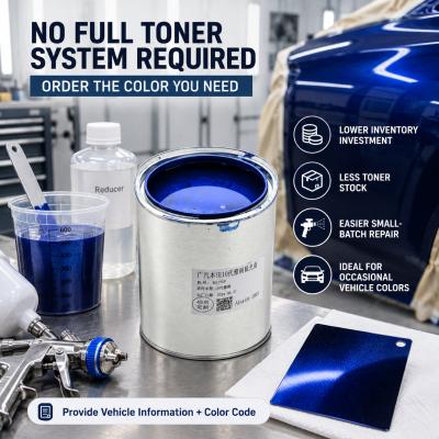 China Honda Accord B575P Still Night Pearl Pre-Mixed Automotive Refinish Paint for Panel and Collision Repair 1L for sale