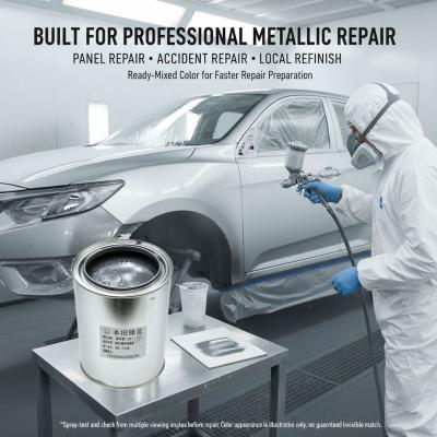 China Honda NH737M Color Code 1K Ready Mixed Basecoat Polished Metal Metallic For City Type Automotive Repair Wholesale Supply for sale