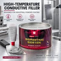 China JLTL BPO High Temperature Conductive Polyester Putty 280°C Short Term Heat Resistance Multi Metal Adhesion Industrial Powder Coating Repair for sale