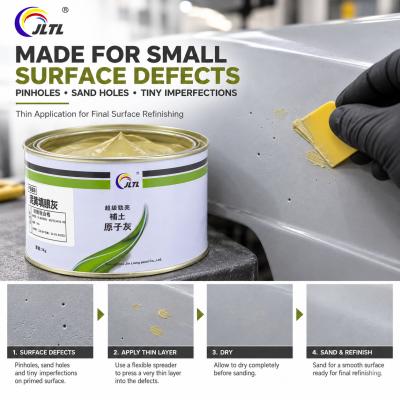 China JLTL 1K Pinhole Filler Automotive Refinishing Fine Repair Putty for Pinholes, Sanding Scratches & Surface Defects for sale