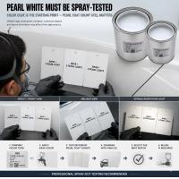 China Toyota 089 Platinum White Pearl Two-Stage Automotive Refinish Paint 1K Ready Mixed Basecoat Pearl Effect Coat for sale
